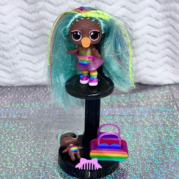 L.O.L. Surprise! | Toys | Lol Surprise Rare Hairgoals Rainbow Raver ...